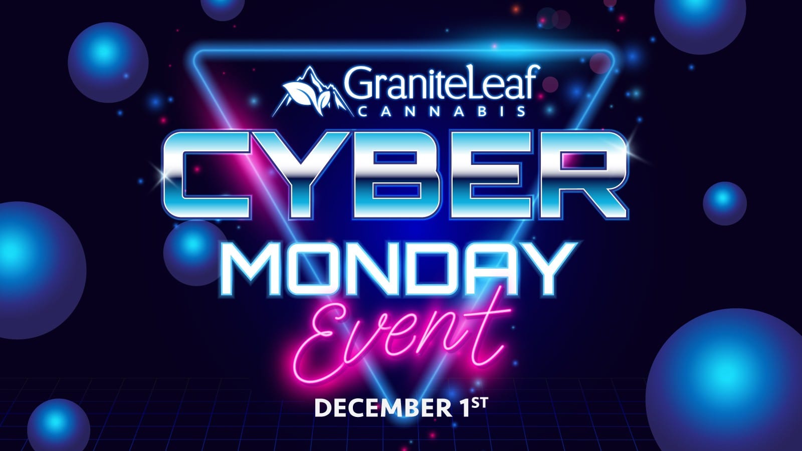 Cyber Monday 2025! | GraniteLeaf Cannabis | New Hampshire's Premier ...